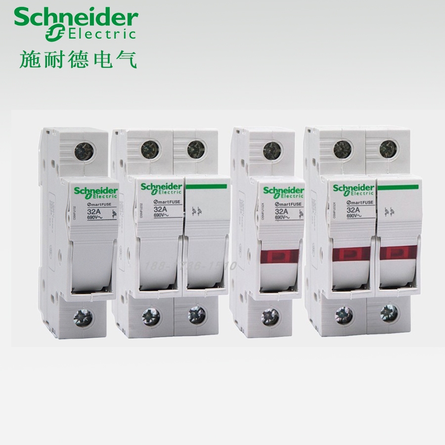 ฐานฟิวส์ Schneider OSMFU1 OSMFU232 Mart OSF32 4P 3P 2P 1P 10x38 1A-32A FUSE OSF 32 ยี่ห้อใหม่ ...