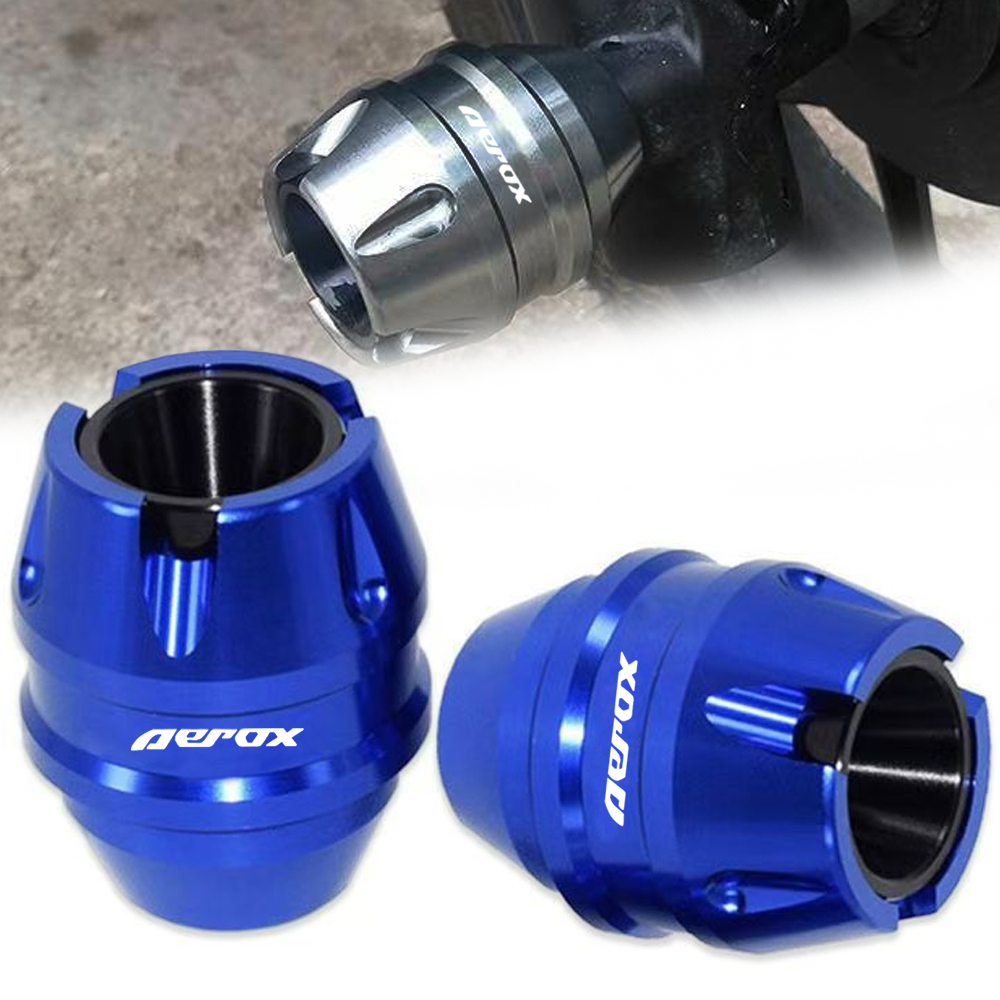 Yamaha AEROX V1 V2 AEROX 155 Ront เพลาล้อส้อมสไลด์ชนอลูมิเนียม AEROX155 ...