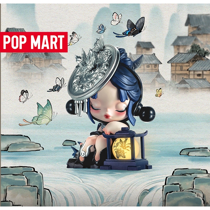 ของแท้ POPMART ฉบับลับ Dimoo Skullpanda Matchless POP MART 14th ...