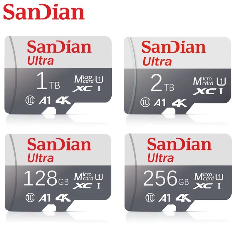 Sandian การ์ด Micro TF SD ความเร็วสูง TF แฟลชการ์ดหน่วยความจํากล้อง ...