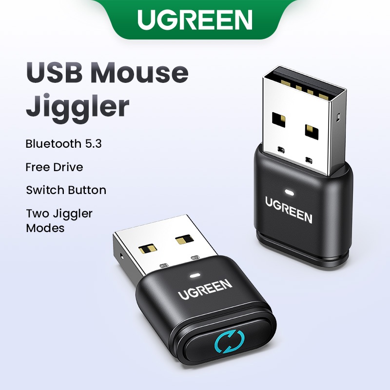 Ugreen Bluetooth 5.3 USB Mouse Jiggler สองโหมด Jiggler อะแดปเตอร์บลูทูธ ...