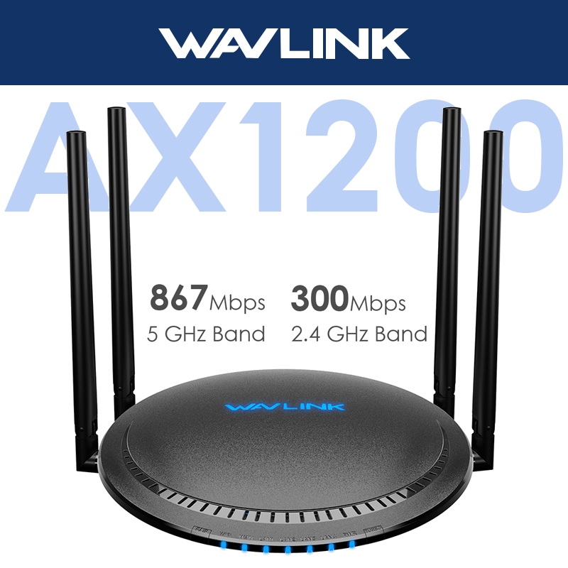 Wavlink AC1200 Dual Band WiFi Router พร้อม Gigabit Ethernet Lan 4 x 5 ...