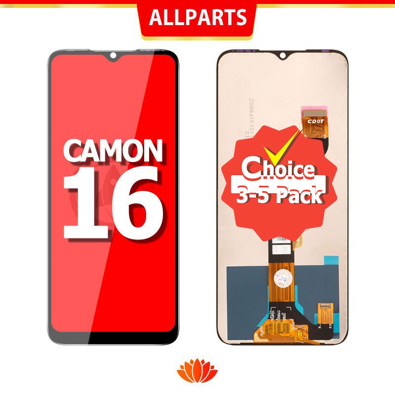ALLPARTS [3/5/10แพ็ค] ขายส่งยกลัง จอ สำหรับ Tecno Camon 16 Ce7 Ce7j LCD ...