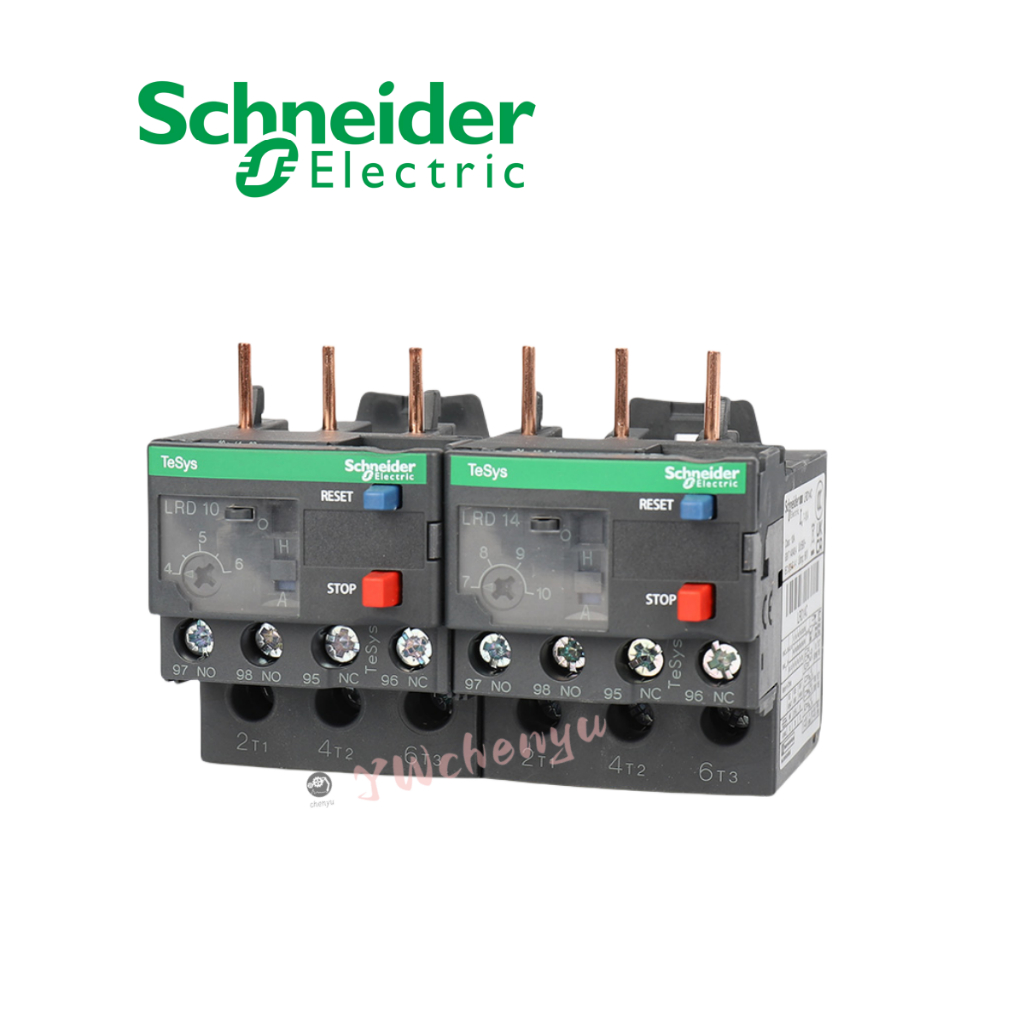 Schneider รีเลย์ป้องกันความร้อนมอเตอร์โอเวอร์โหลด LRD01 LRD02 LRD03 ...