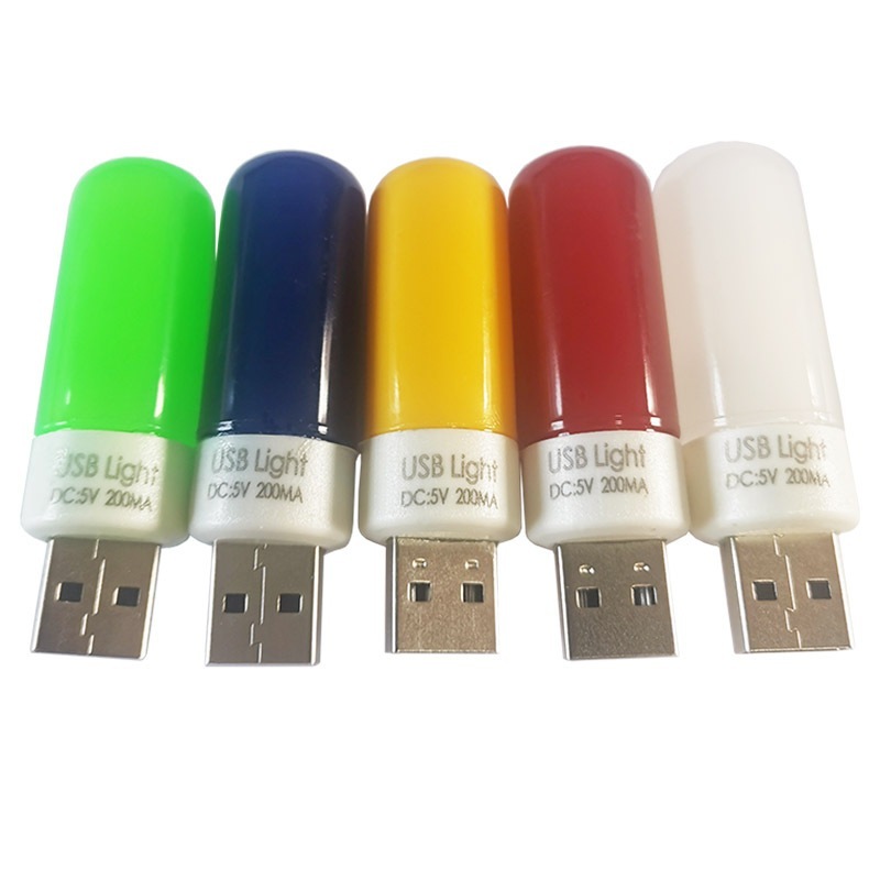 Led Night Light 1W แบบพกพา Usb Mini หลอดไฟ Power Bank โคมไฟ 5V Red Hood ...