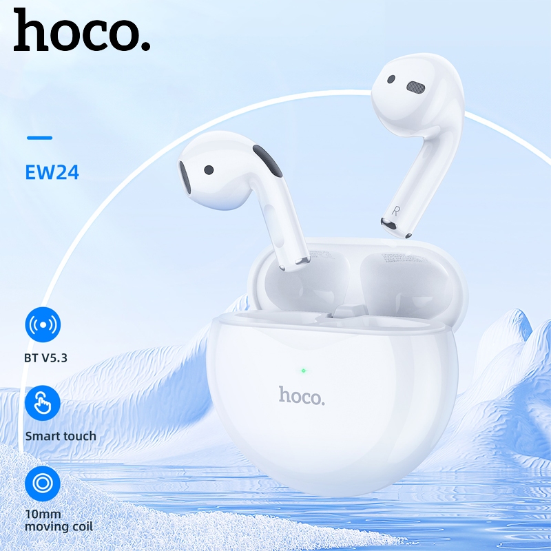 Hoco EW24 TWS หูฟังบลูทูธ True 5.3 ชุดหูฟังไร้สายกีฬา Touch Control หู ...
