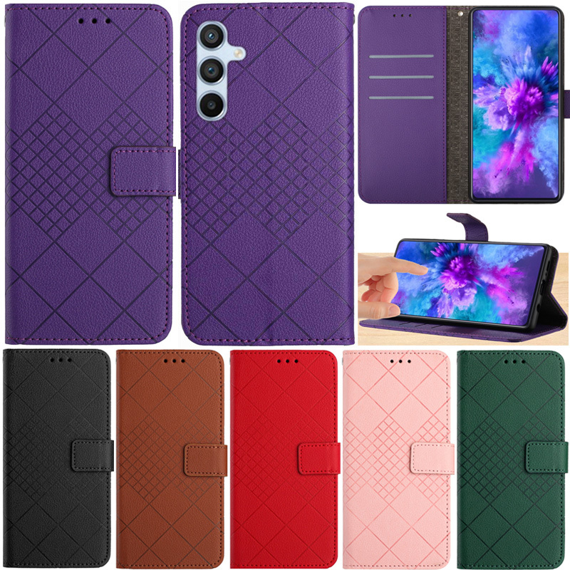 SAMSUNG หรูหราสําหรับSamsung Galaxy S25 Ultra A56 A36 A26 A17 A07 A06 A16 A55 A35 S24 FE M35 M55 ...