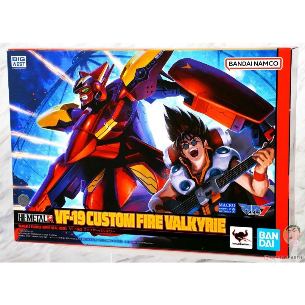 Bandai Hi-Metal R VF-19 Custom Fire Valkyrie Complete Model | Shopee ...