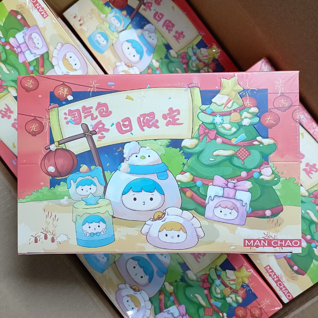 【พร้อมส่ง】man chao กระเป๋าซนที่มีหมายเลขฤดูหนาวจํากัดกล่องปริศนาอนุภาค ...