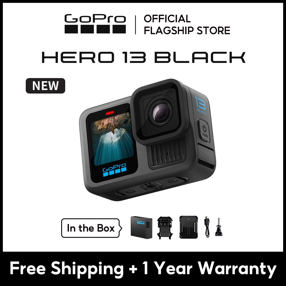 [รับประกัน 1 ปี] GoPro Hero13 Black Action Camera Video 5.3K60/ 4K120 ...