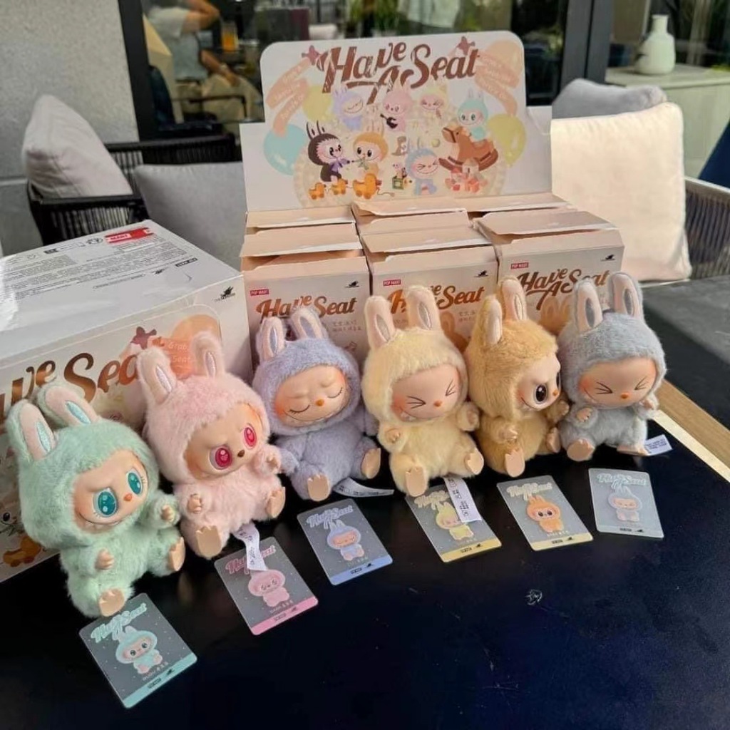 Labubu V2 Macaron Sit Party Vinyl Plush Blind Box | Shopee Thailand