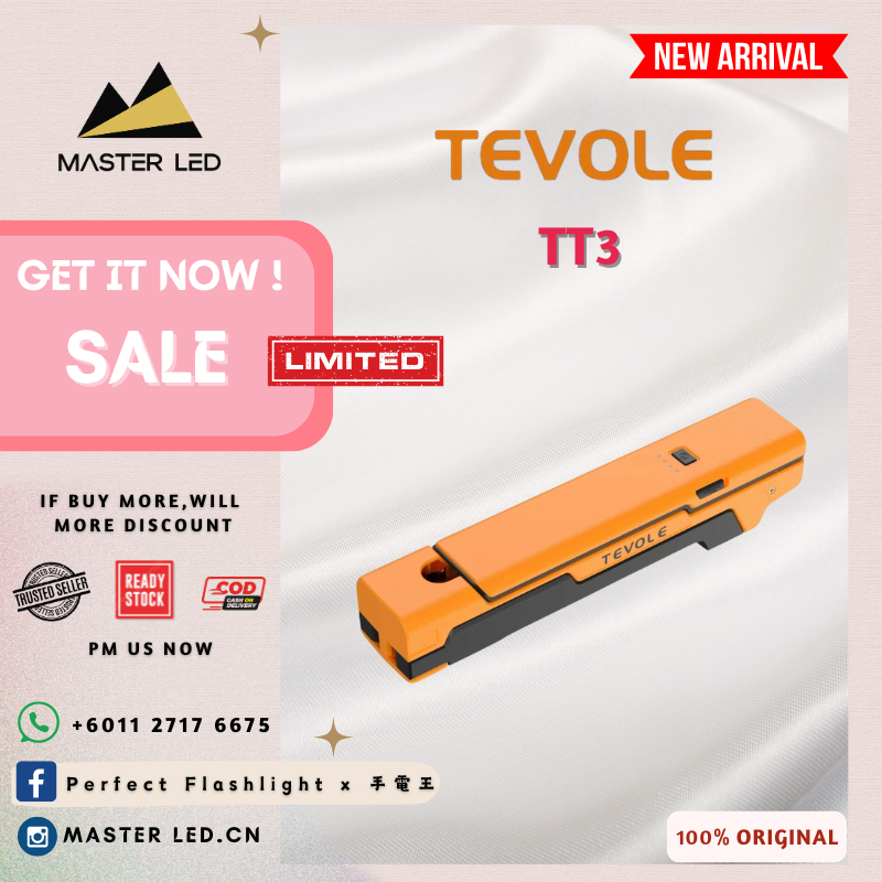 ไฟฉายที่สมบูรณ์แบบ Tevole TT3 Broad Horizons Mini Tower Light | Shopee ...