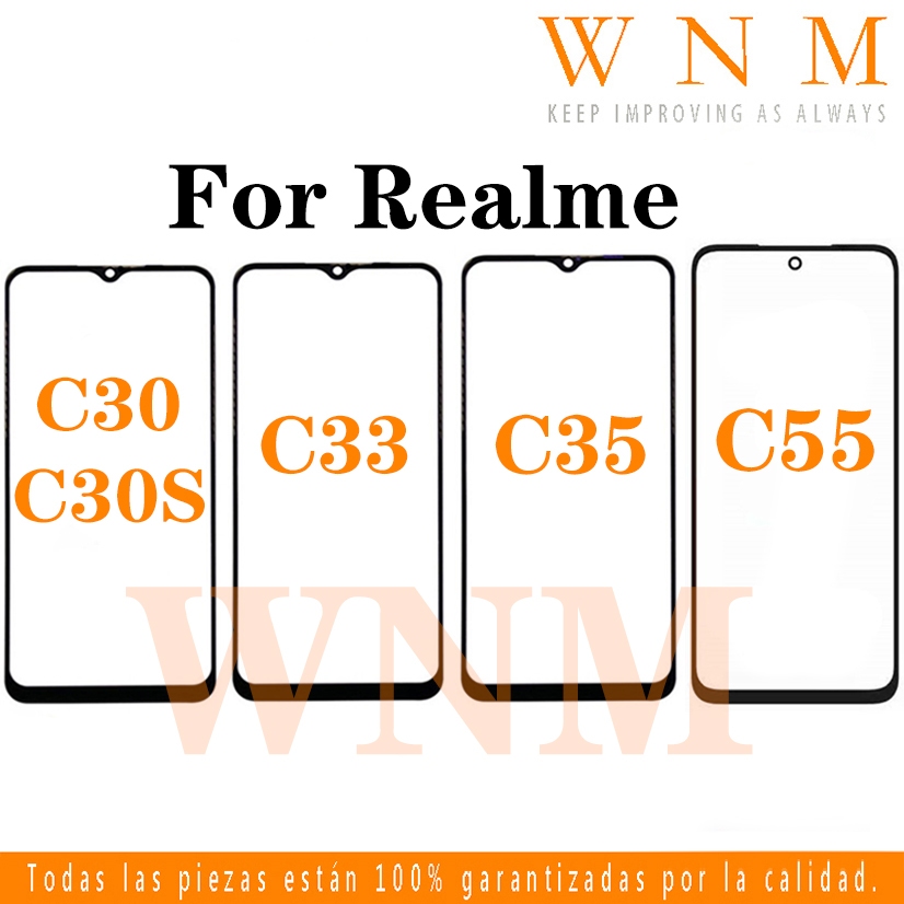 หน้าจอสัมผัสสําหรับ OPPO Realme C30 C30S C33 C35 C55 จอแสดงผล LCD กระจก ...