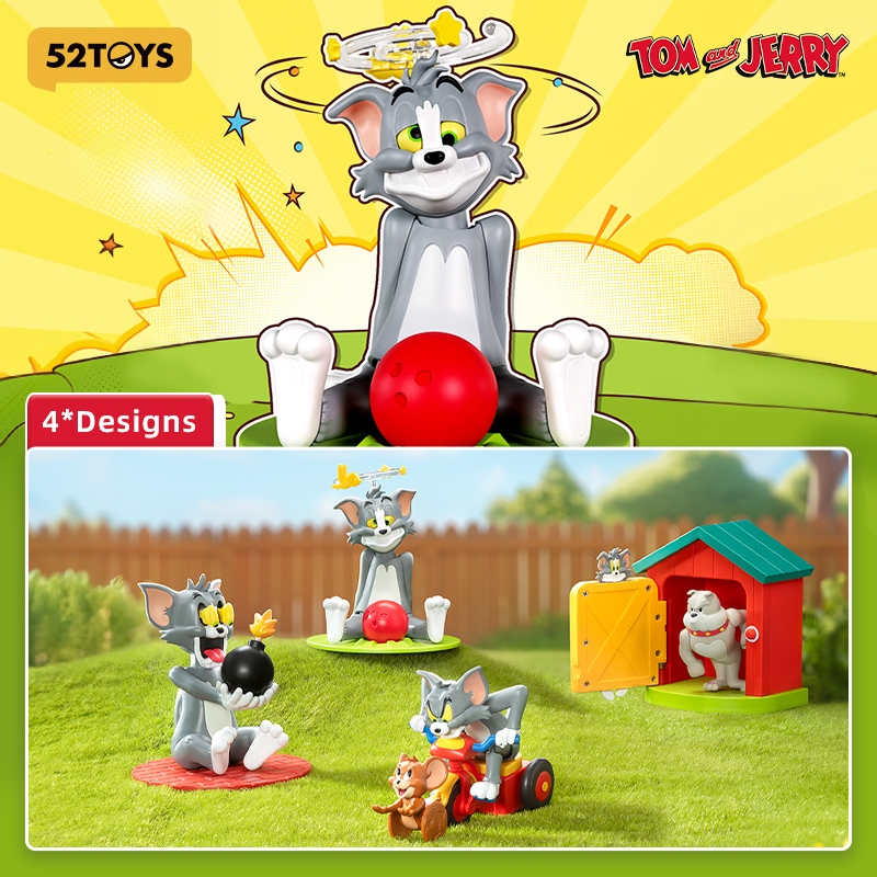 52TOYS TOM and JERRY - Poor TOM Series Series Blind Box Figure Toy ...