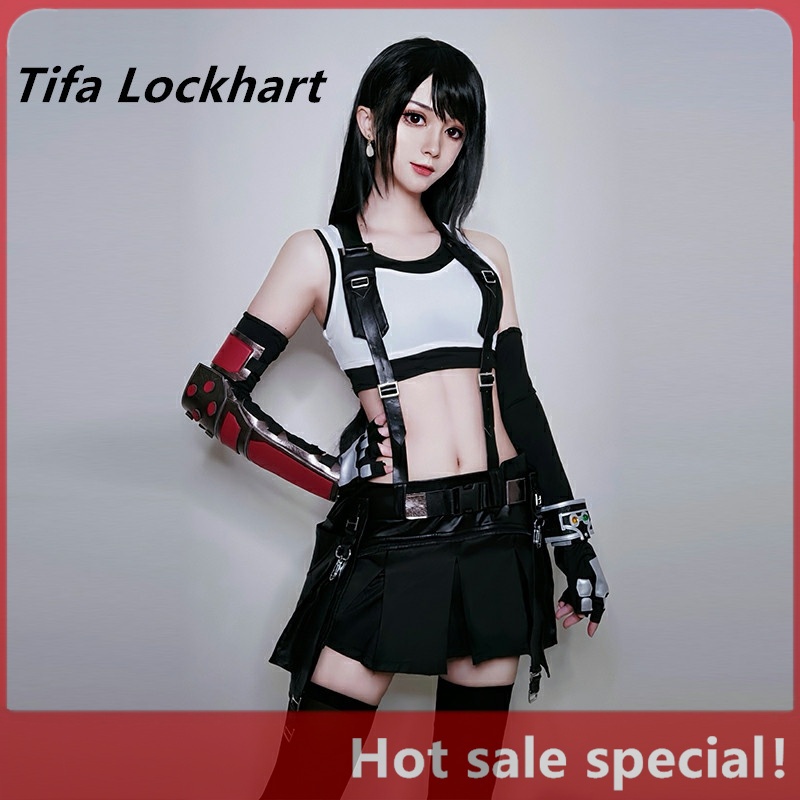 Tifa Lockhart cos Final Fantasy VII คอสเพลย์อะนิเมะเกมแสดงเครื่องแต่งกาย | Shopee Thailand
