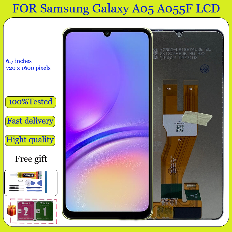 ต้นฉบับสําหรับ Samsung Galaxy A05(A055F A055M) /Samsung Galaxy A05s ...