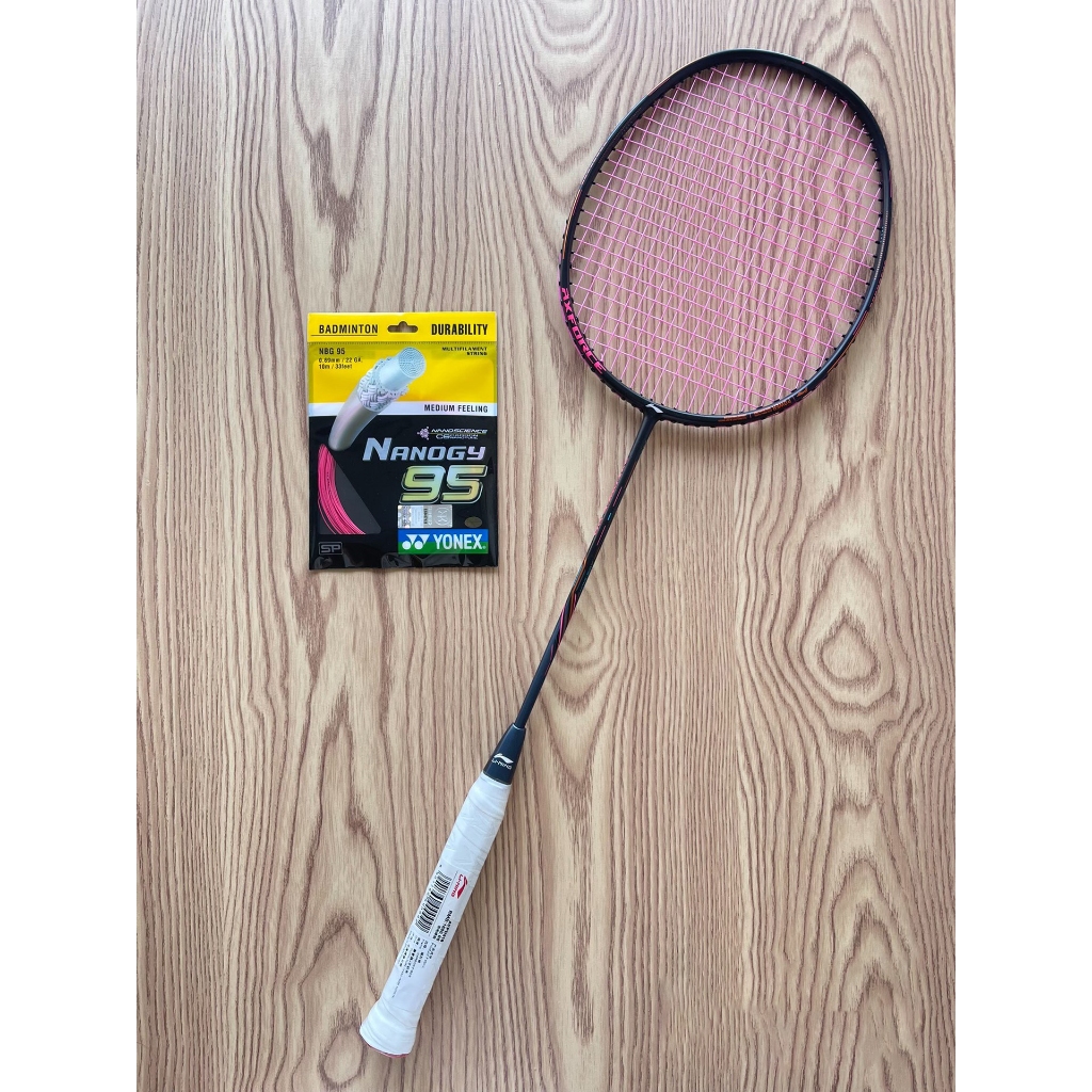 【จัดส่งในวันเดียวกัน】LINING ไม้แบดมินตัน AXFORCE 80 ไม้แบดมินตันคาร์บอน ...