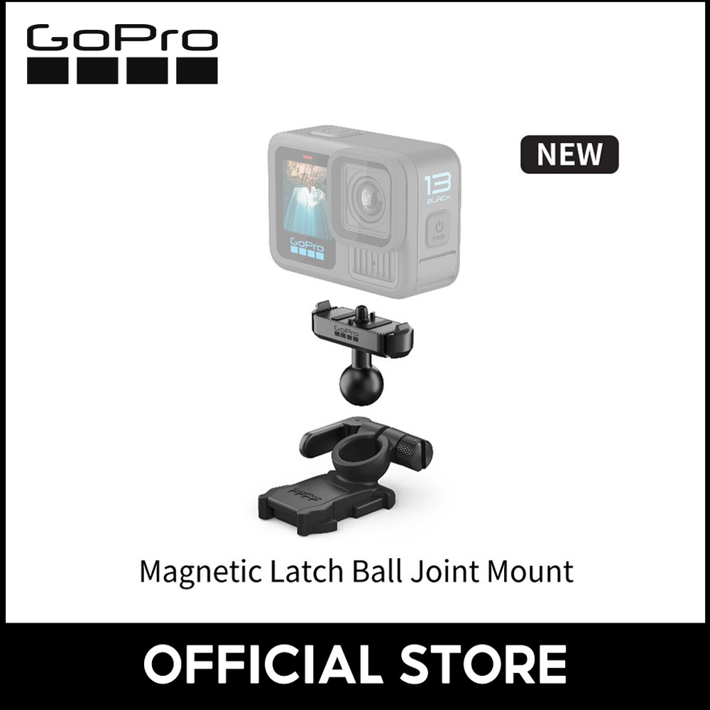 [ใหม่] GoPro Magnetic Latch Ball Joint Mount สําหรับ HERO13 Black ...