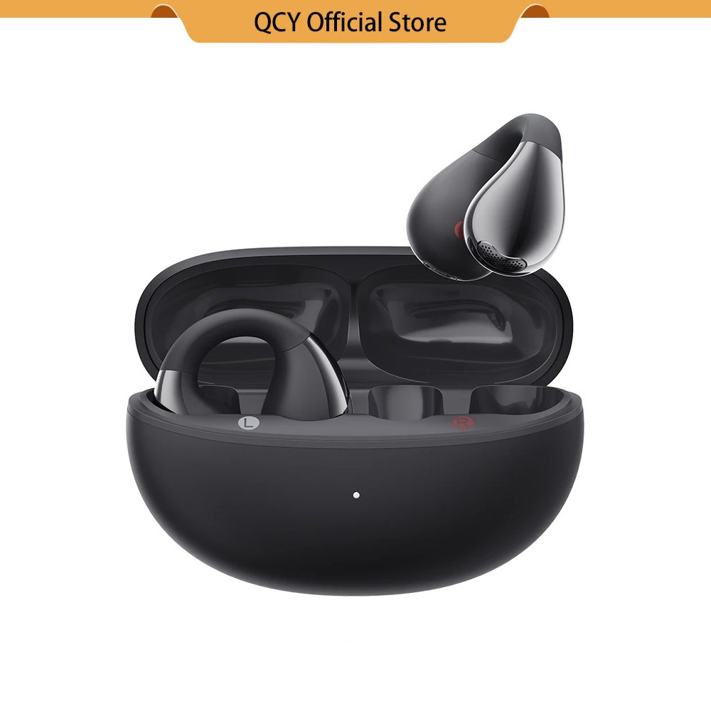 Qcy Crossky C30 คลิปหูหูฟังบลูทูธ 5.4 ไร้สายเปิดหูกีฬาหูฟัง TWS | Shopee Thailand