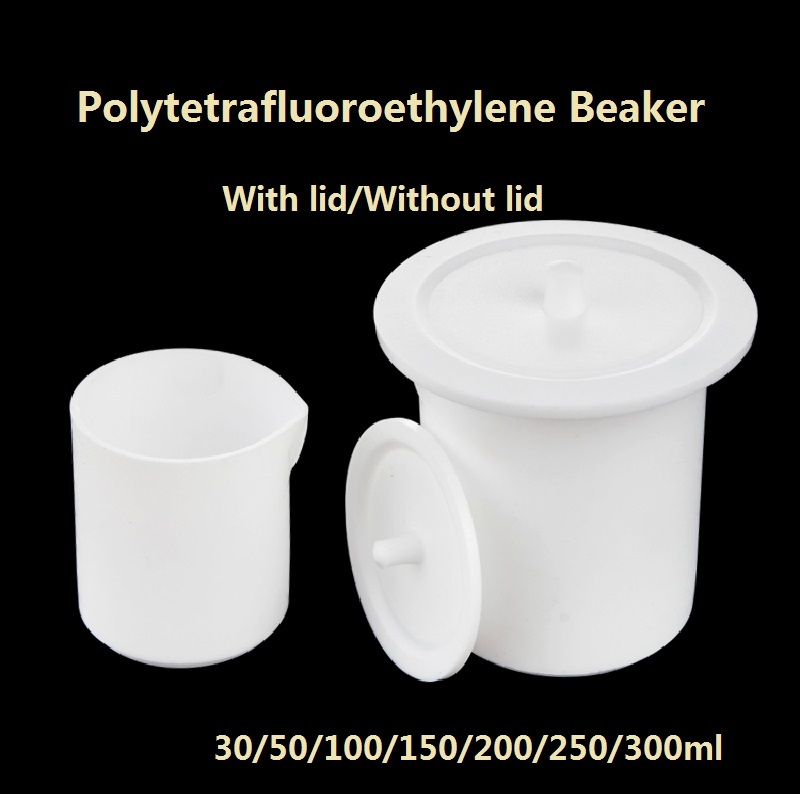 Ptfe Beaker Teflon อุณหภูมิสูงและทนต่อการกัดกร่อนกรดที่แข็งแกร่งและด่าง Polytetrafluoroethylene ...