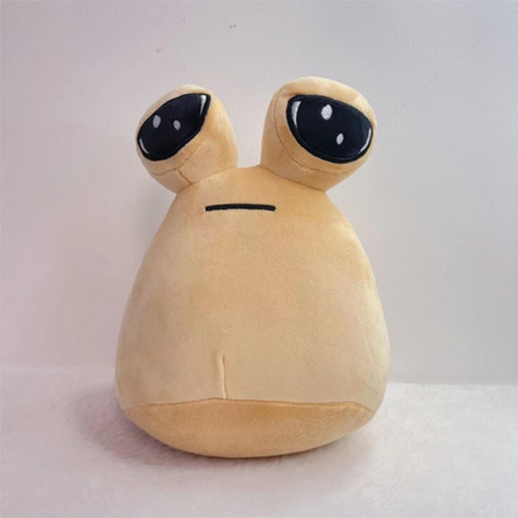 เกมร้อน My Pet Alien Pou ของเล่นตุ๊กตา Furdiburb อารมณ์ Alien Plushie ...