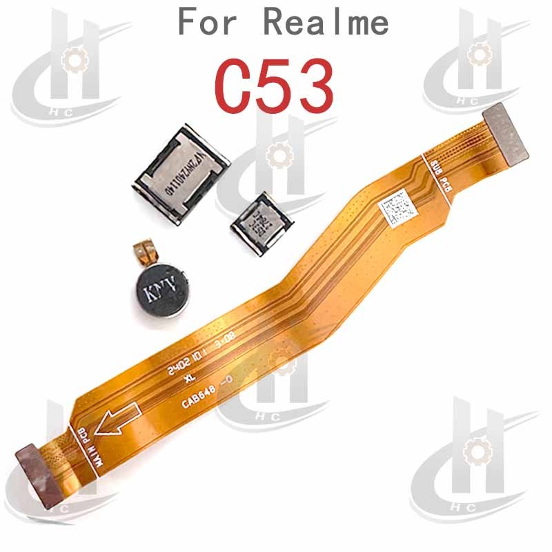 Oppo Realme C53 Main Flex MainBoard + ลําโพงด้านล่าง + ตัวรับสัญญาณ ...