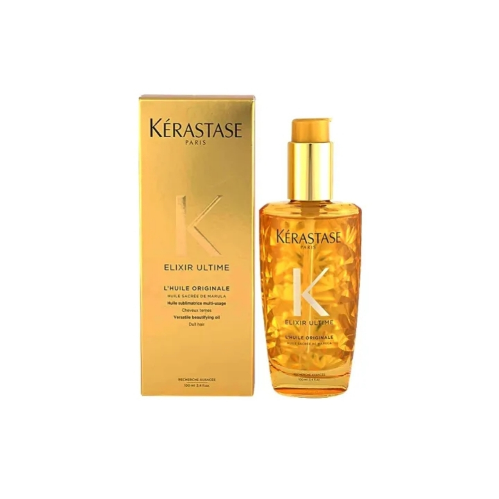 Kerastase Pure Hair Care Oil Gold Hair Oil น้ํามันผม Divine Smoothing ...