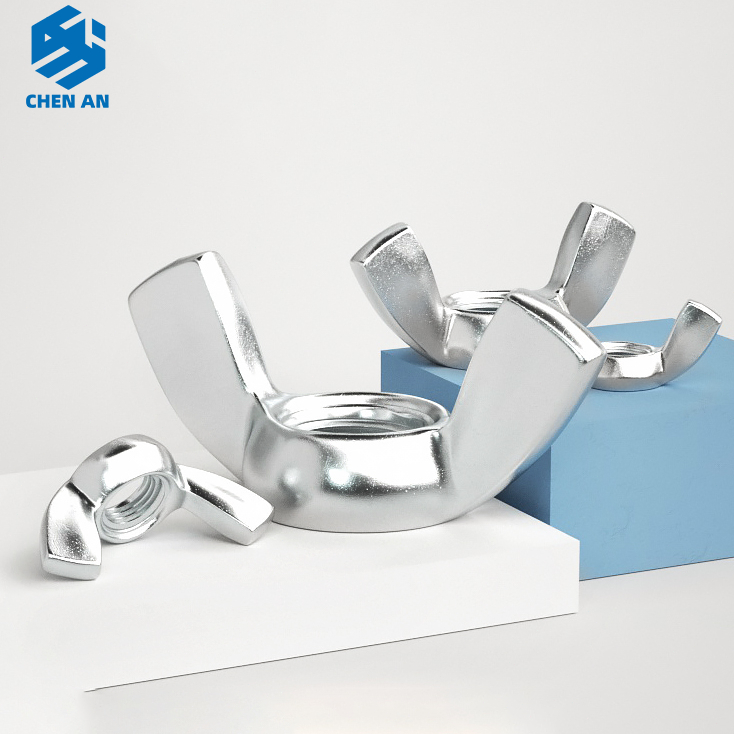 M3 M4 M5 M6 M8 M10 M12 ผีเสื้อ Nut Wing Nut สแตนเลส 304 Wing Nut ...