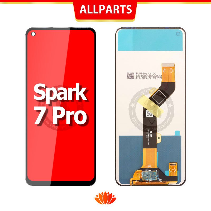 Display จอ ทัช สำหรับ Tecno KF8 spark 7 pro CG6 LCD หน้าจอ พร้อม ...