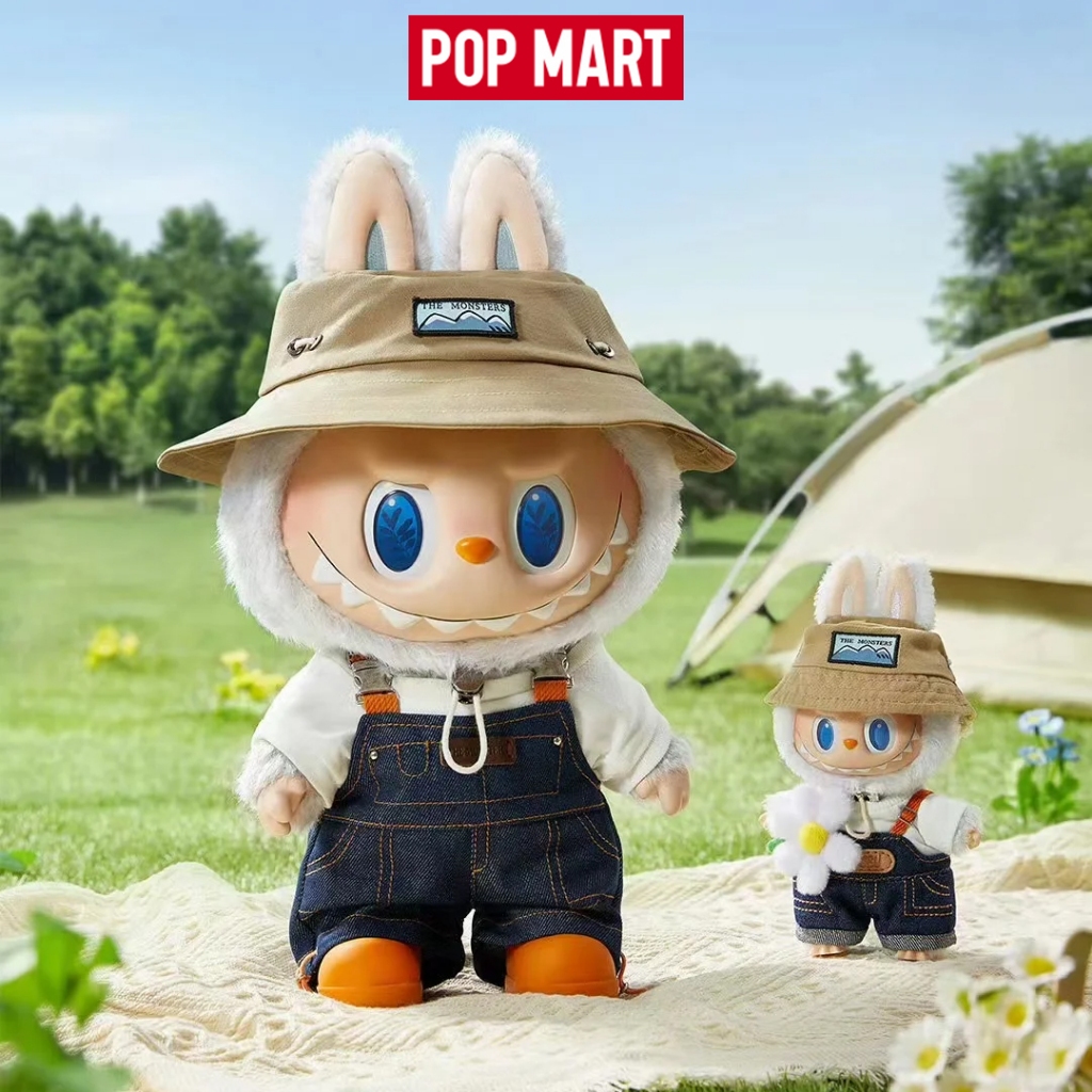 [ของแท้ 100%]POPMART labubu Spring Wild Home Series labu ตุ๊กตาไวนิล ...