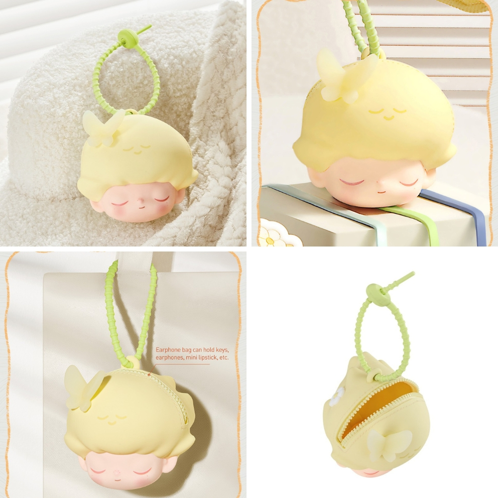 POP MART [กระเป๋าหูฟัง] DIMOO by Your Side Series Earphone bag หูฟัง ...