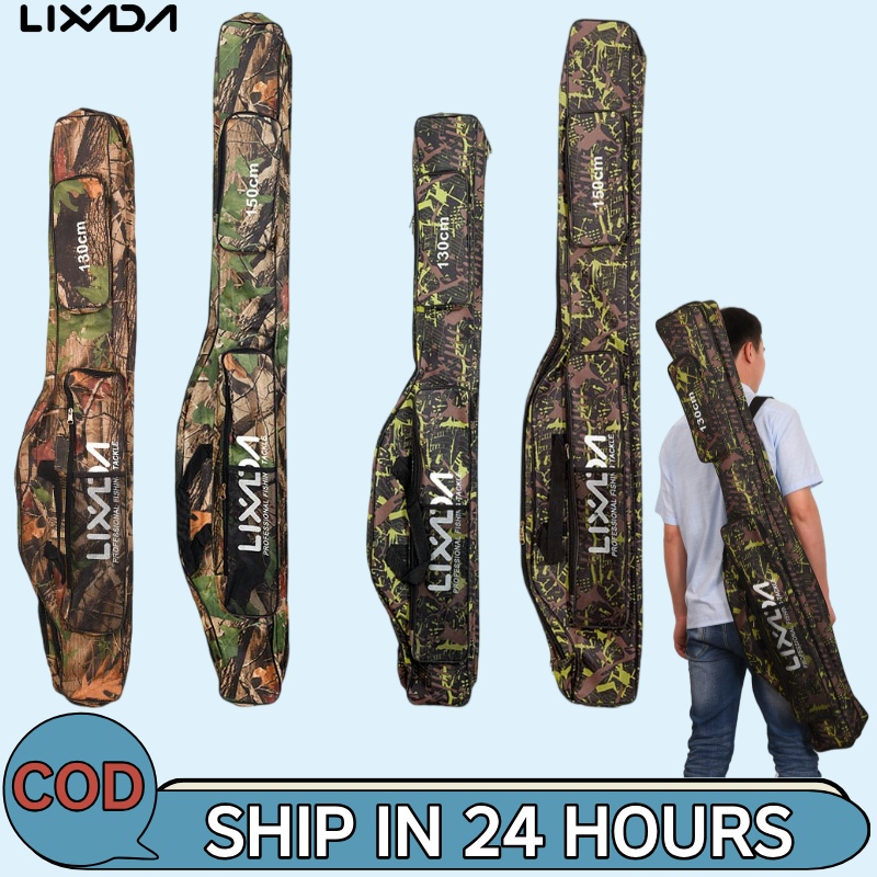 [Lixada Th Mall] Lixada กระเป๋าใส่คันเบ็ดตกปลา ผ้าออกซ์ฟอร์ด ขนาด 130 ...