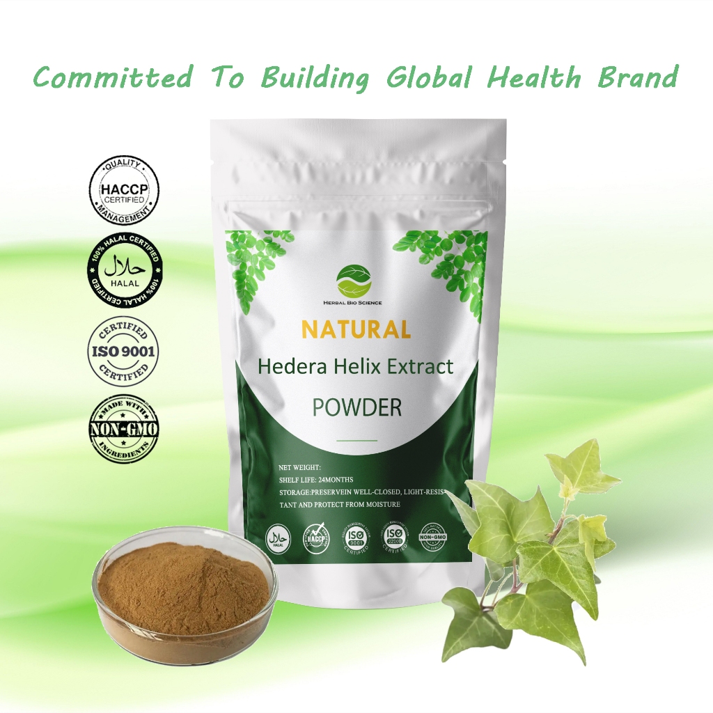 Natural Hedera Helix Extract Powder/English Ivy Leaf Extract/100g-1kg/อาหารเสริมต่อต้านวัย ...