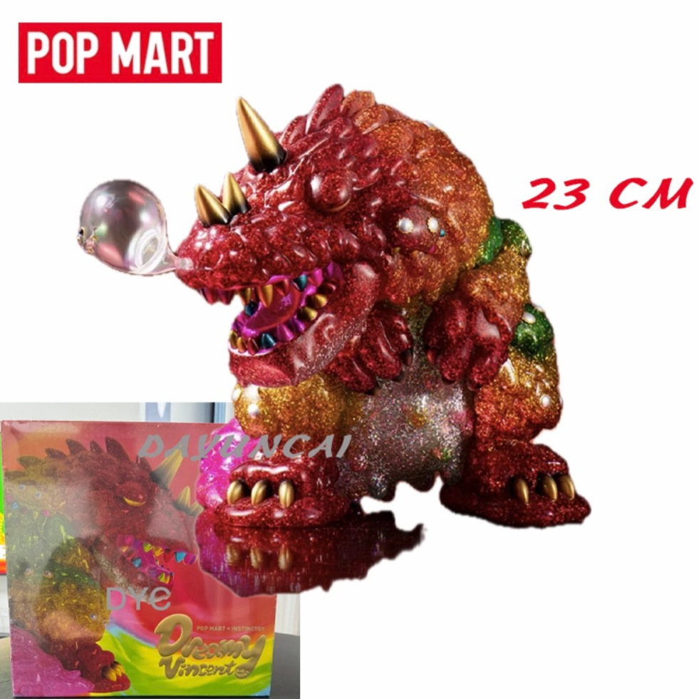 ของแท้ POPMART INSTINCTOY Dreamy Vincent Rainbow Glitter Figurine 23CM ...