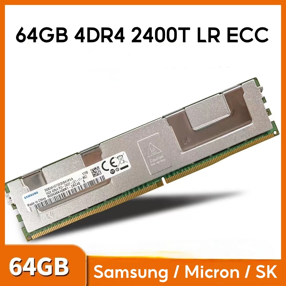 Samsung 64G 2400T 4DR4 PC4 DDR4 RECC หน่วยความจําเซิร์ฟเวอร์ Magnesium ...