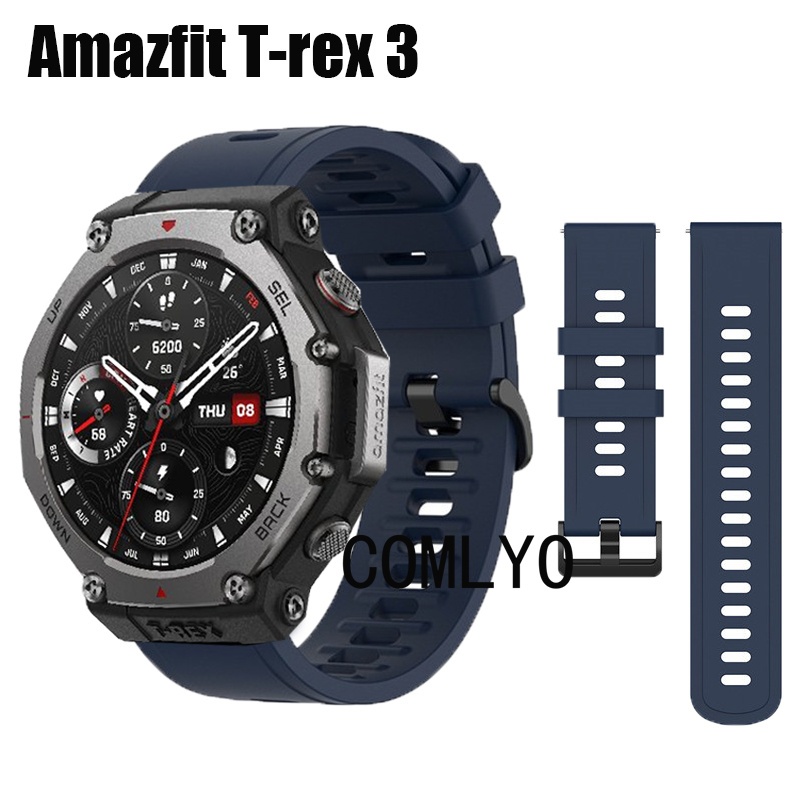 For Amazfit T-REX 3 สําหรับ อมาซฟิต ที-เร็กซ์ 3 สมาร์ทสายนาฬิกาผู้หญิงผู้ชายนาฬิกาสายรัดข้อมือ ...
