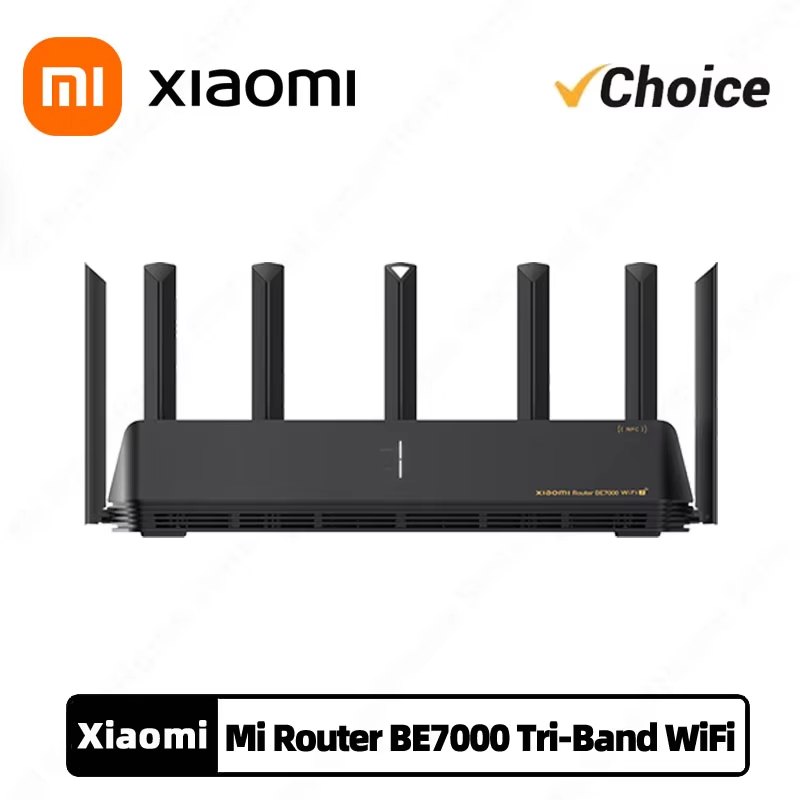 Xiaomi Mi Router BE7000 Tri-Band WiFi Repeater VPN 1GB ตาข่าย USB 3.0 ...