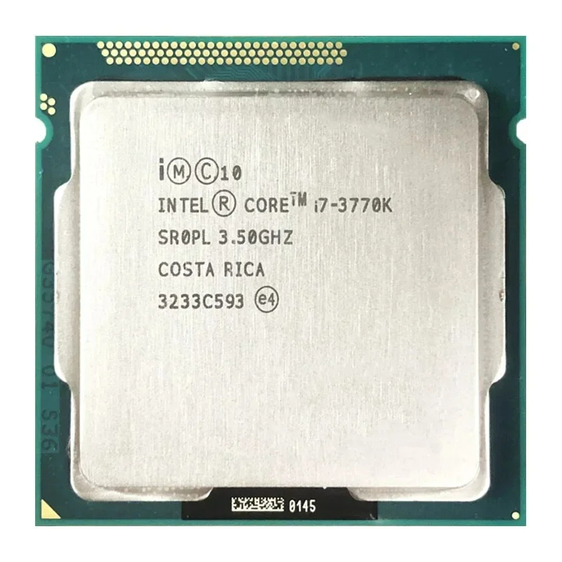 Core i7-3770K โปรเซสเซอร์ 4-Core 8-Thead 3.5GHz (3.9GHz Turbo) LGA 1155 ...