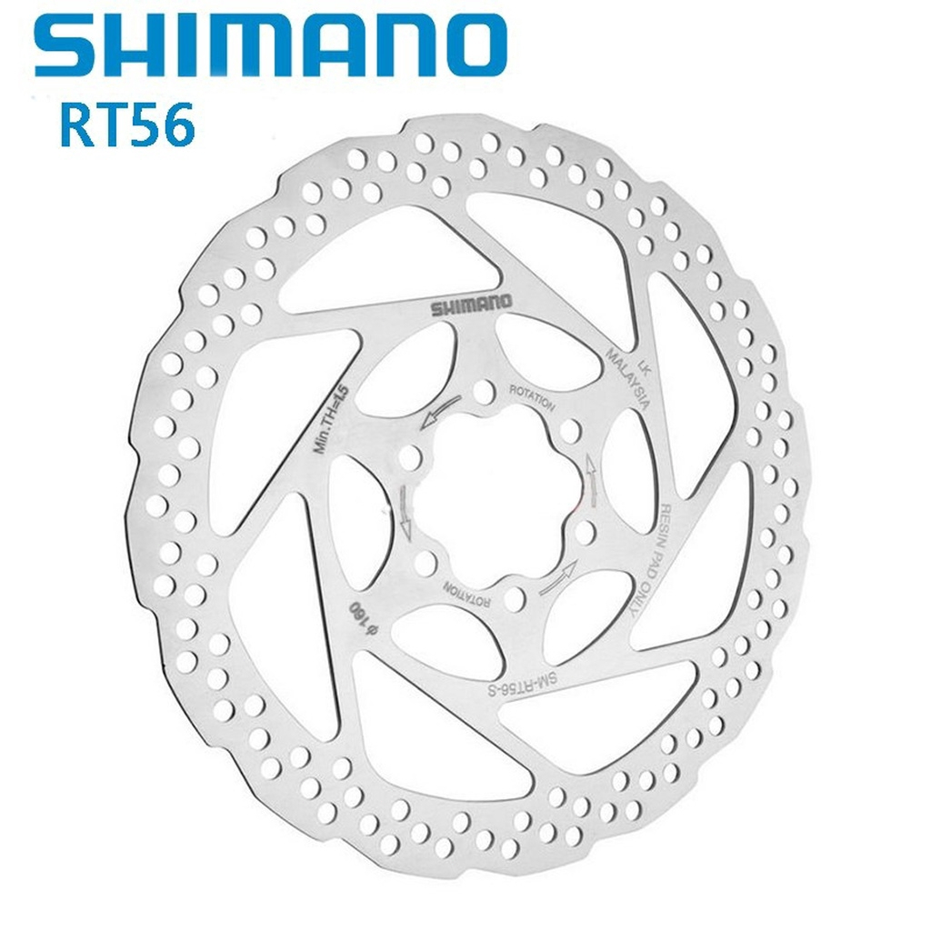 Shimano Deore SM RT56 ดิสก์เบรกโรเตอร์ MTB 6 Bolt 160 มม.180 มม.จักรยาน ...