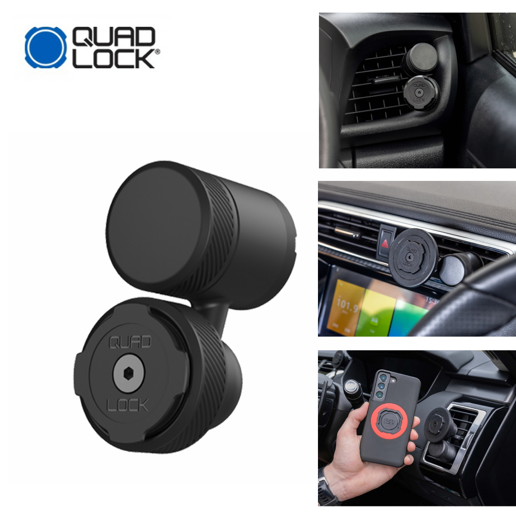 Quad Lock Vent Mount สําหรับที่วางโทรศัพท์ในรถยนต์ | Shopee Thailand