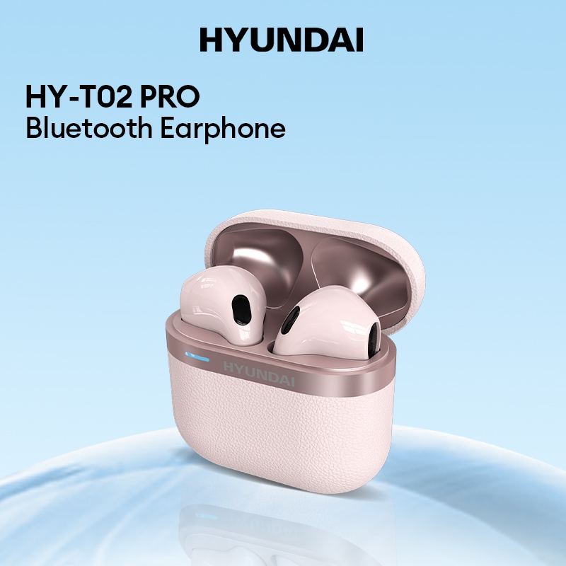 Hyundai HY-T02 Pro AI หูฟังไร้สาย IPX5 กันน้ําอัจฉริยะตัดเสียงรบกวน ...