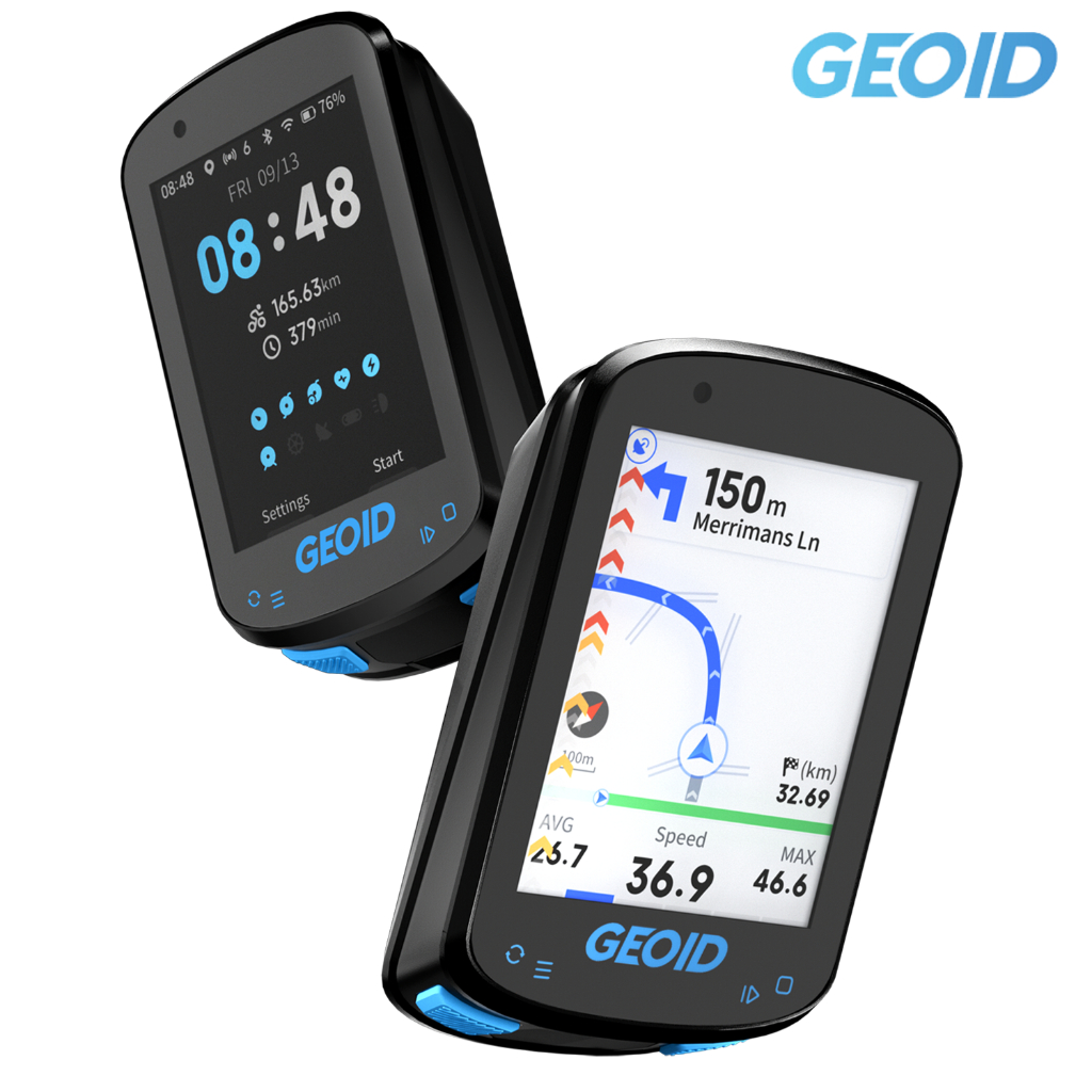 Geoid CC600 หน้าจอที่มีสีสันนําทาง GPS จักรยานคอมพิวเตอร์ 2.4 นิ้ว WIFI ...
