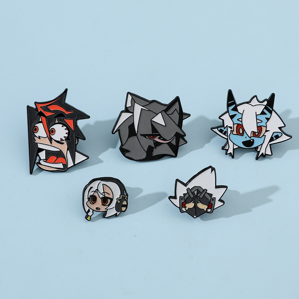 น่ารัก Zenless Zone Zero เข็มกลัด Game Merch Von Lycaon Billy the Kid ...