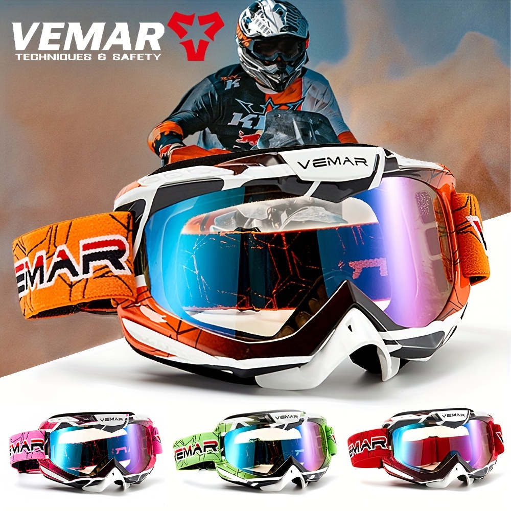 Vemar Motocross Goggles แว่นตา Racing MX Off Road หมวกกันน็อกสกีกีฬา ...