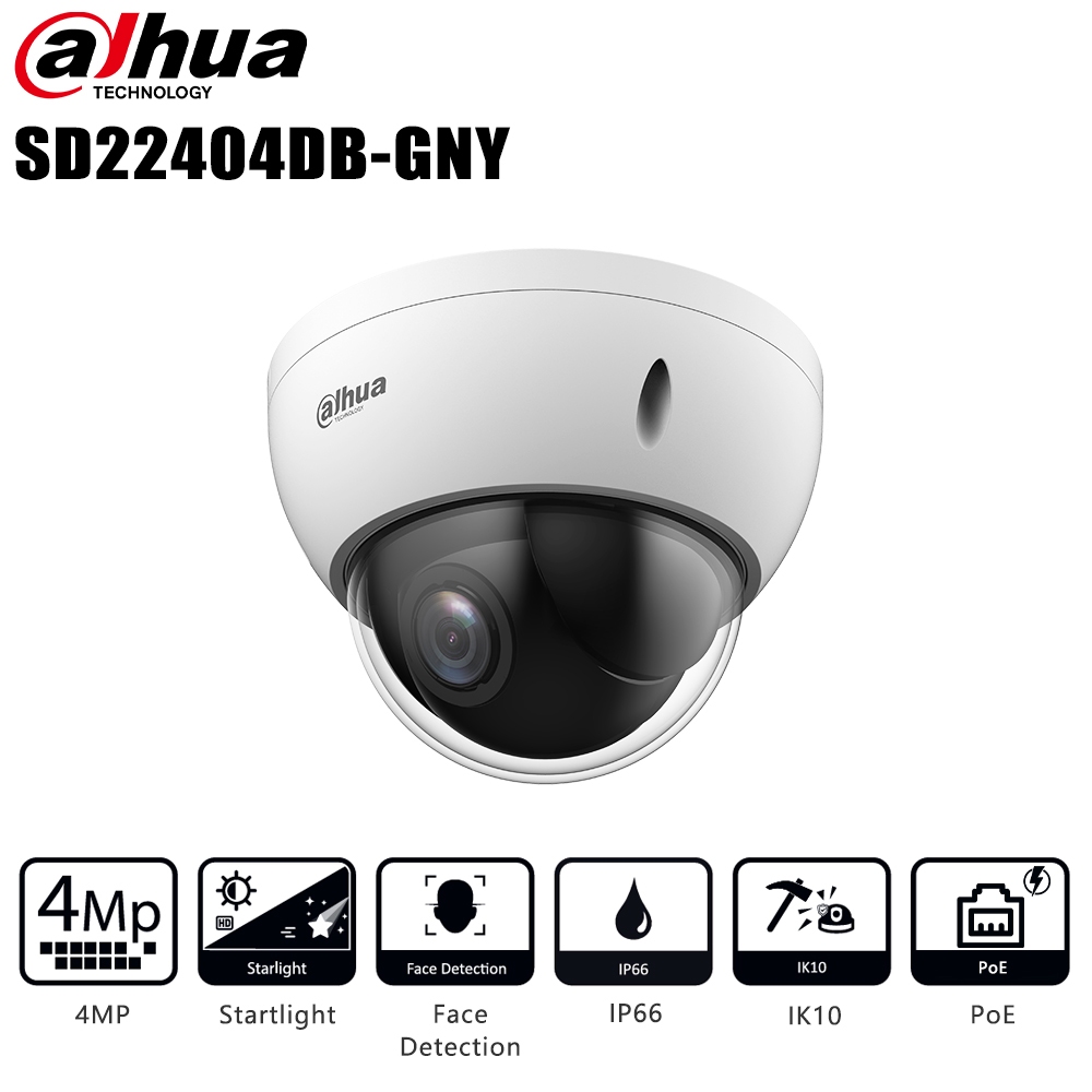 พร้อมสต็อกDahua Wifi 4MP PTZ HD กล้องสมาร์ท Home Face Detection ...