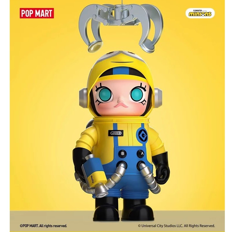 Popmart MEGA SPACE MOLLY 400% Minions ตุ๊กตาแฟชั่นอินเทรนด์ของขวัญ | Shopee Thailand
