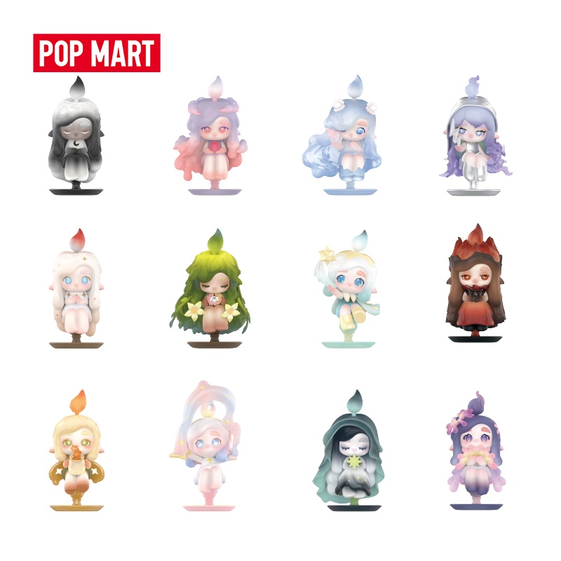 Pop MART CHAKA Light Sprite Series Figures Blind Box (ทั้งชุด) | Shopee Thailand