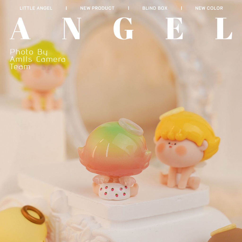 Amlls อย่างเป็นทางการ Original Little Angel Series ตกแต่งเดสก์ท็อประดับ ...