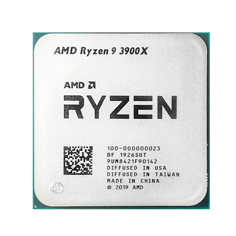 Amd Ryzen R9 9 3900X 3.8GHz 12-Core โปรเซสเซอร์ cpu 24 ด้าย LGA AM4 ...