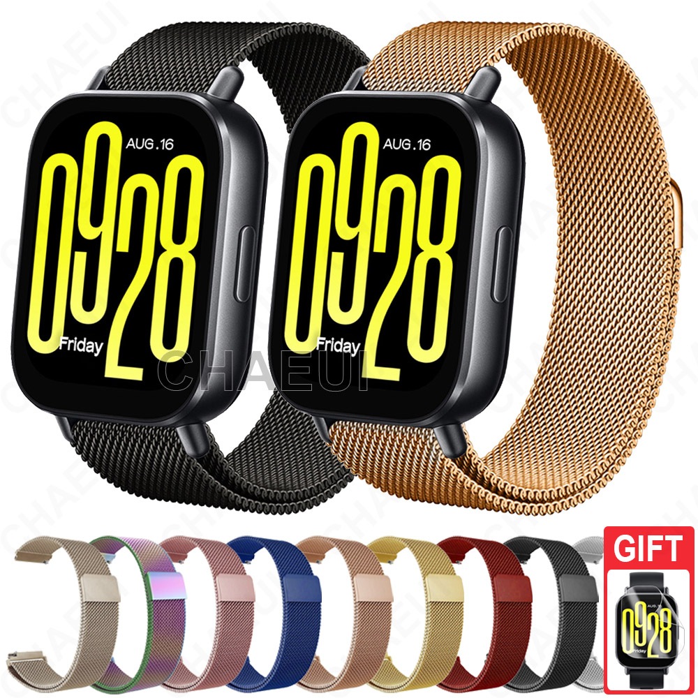 สายโลหะสแตนเลสสตีลอุปกรณ์เสริมสําหรับ Redmi Watch 5 Active Lite ...